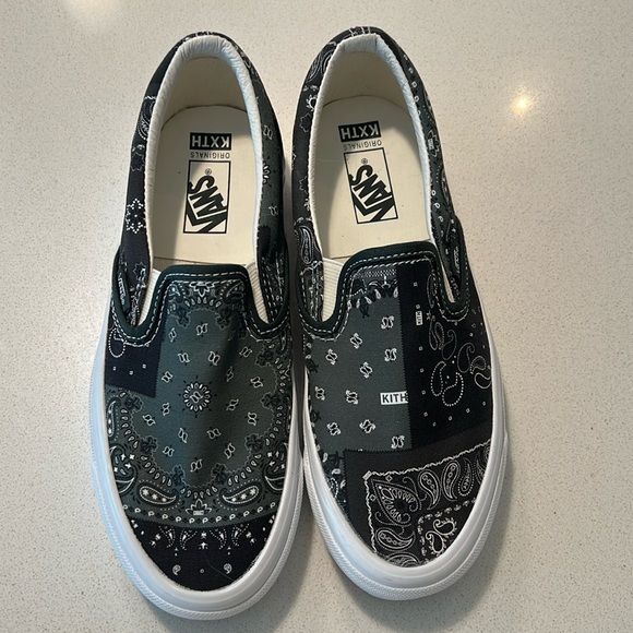 Vans | Shoes | Kith Vault By Vans Slip On Lx 22 Scarab Bandana 10th ...